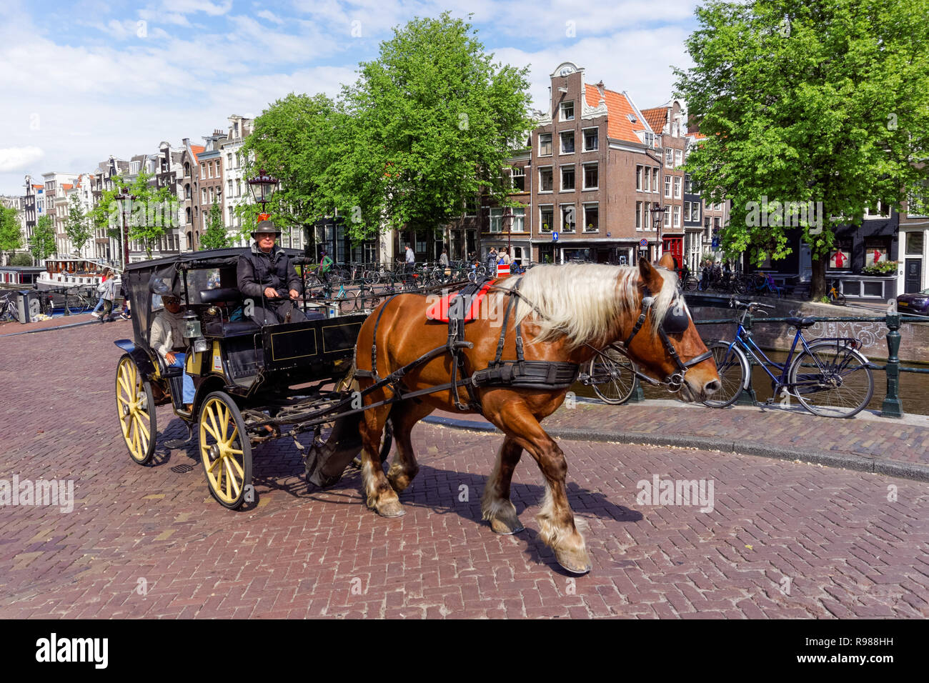 Horse drawn carts wagons hi-res stock photography and images - Alamy