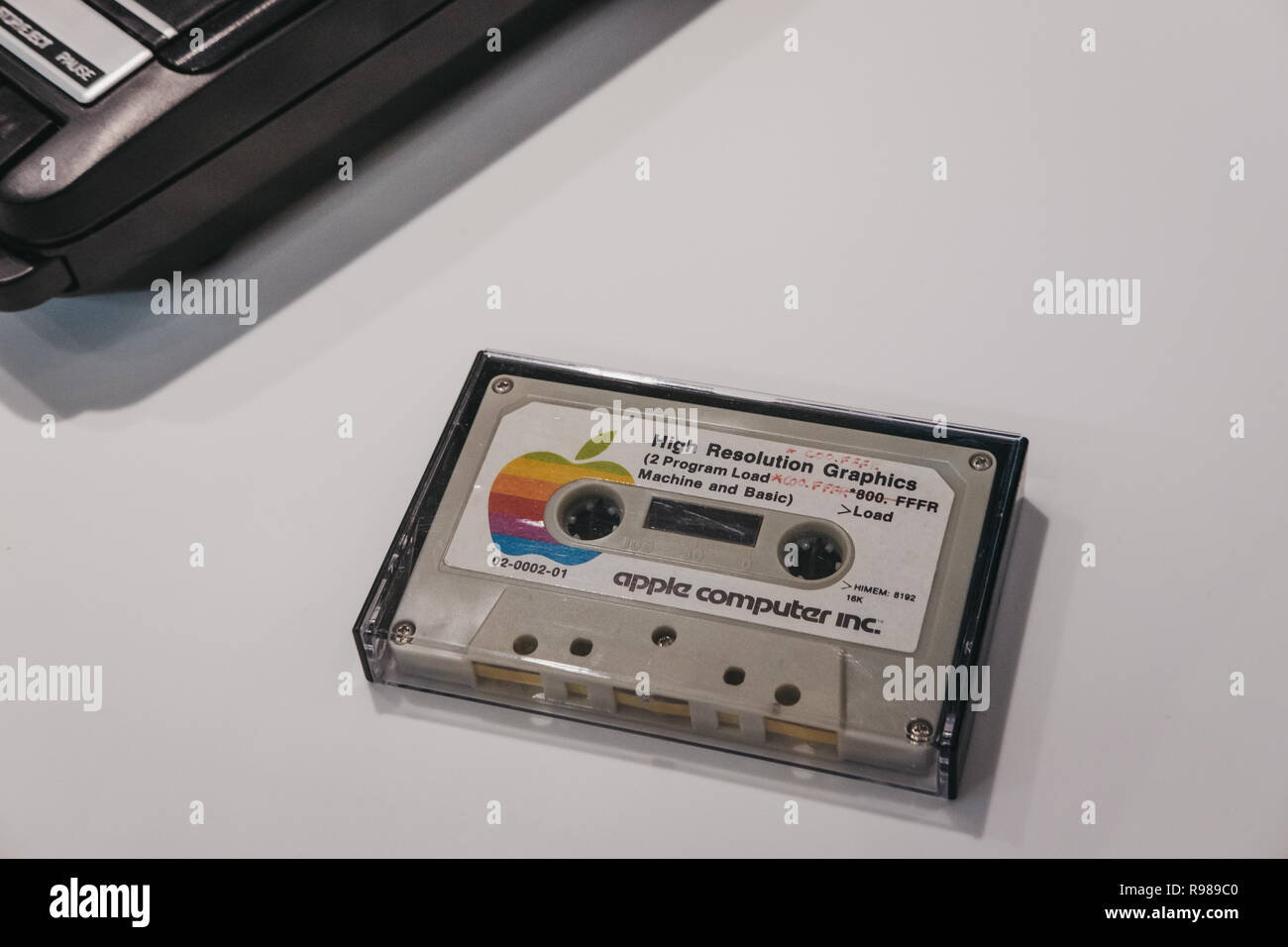 Prague, Czech Republic - August 28, 2018: Apple Macintosh programme ...