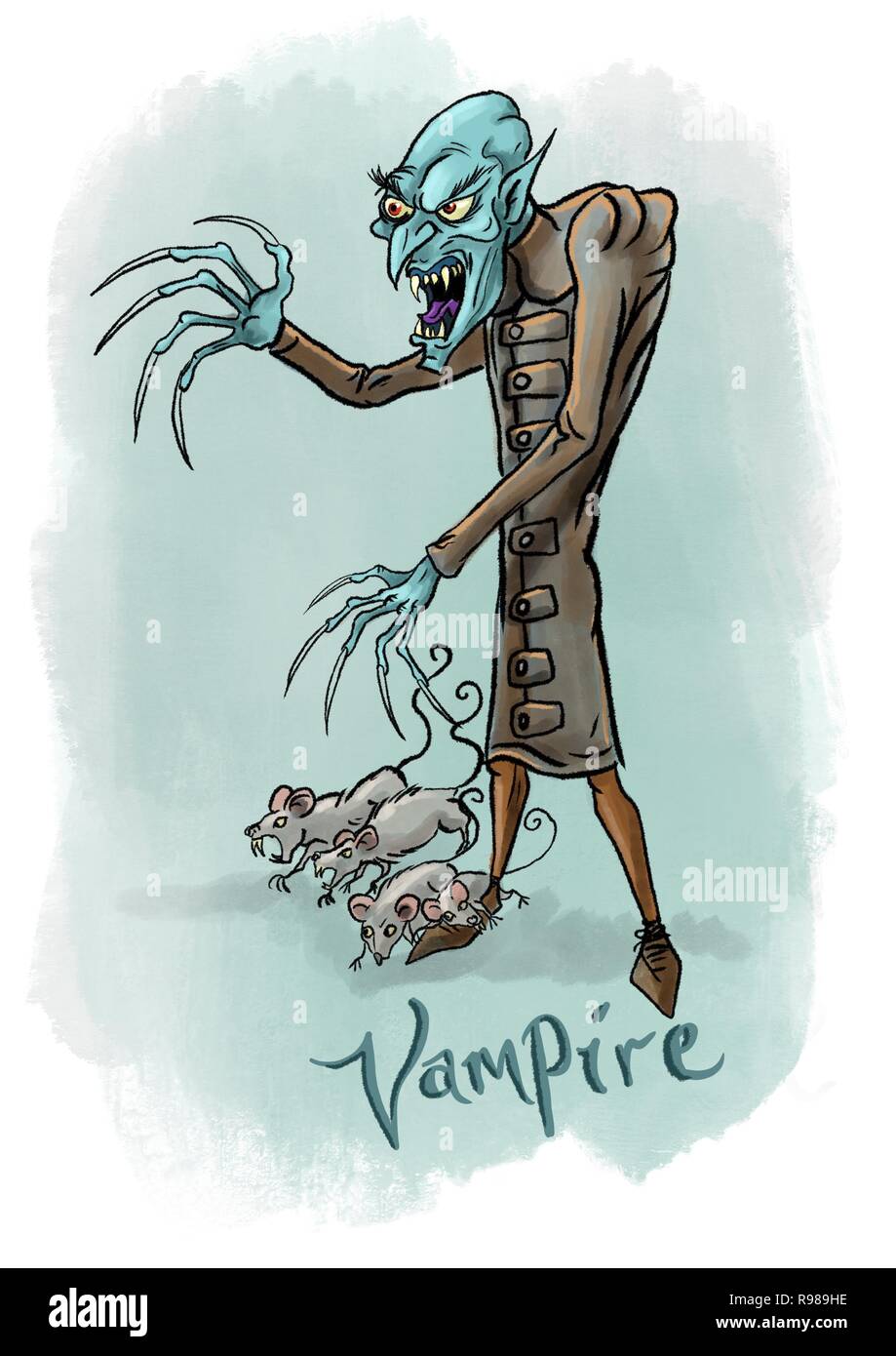 Vampire mythology hi-res stock photography and images - Alamy