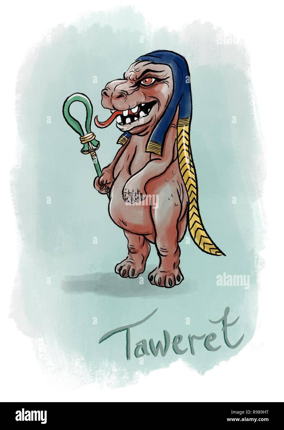 Egyptian God Taweret Taweret Egyptian Goddess Of Childbirth Museum