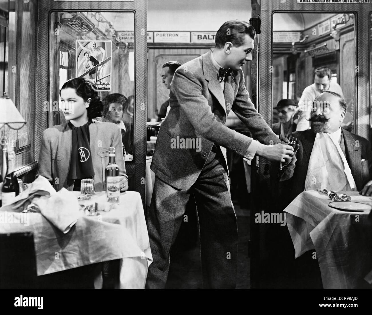 The lady vanishes 1938 michael redgrave hi-res stock photography and ...