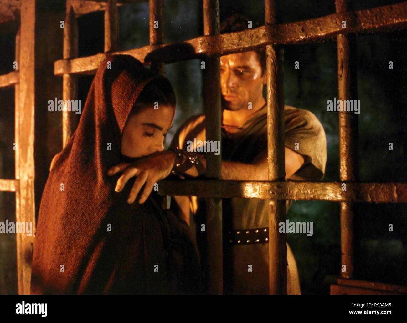 The robe 1953 jean simmons hi-res stock photography and images - Alamy