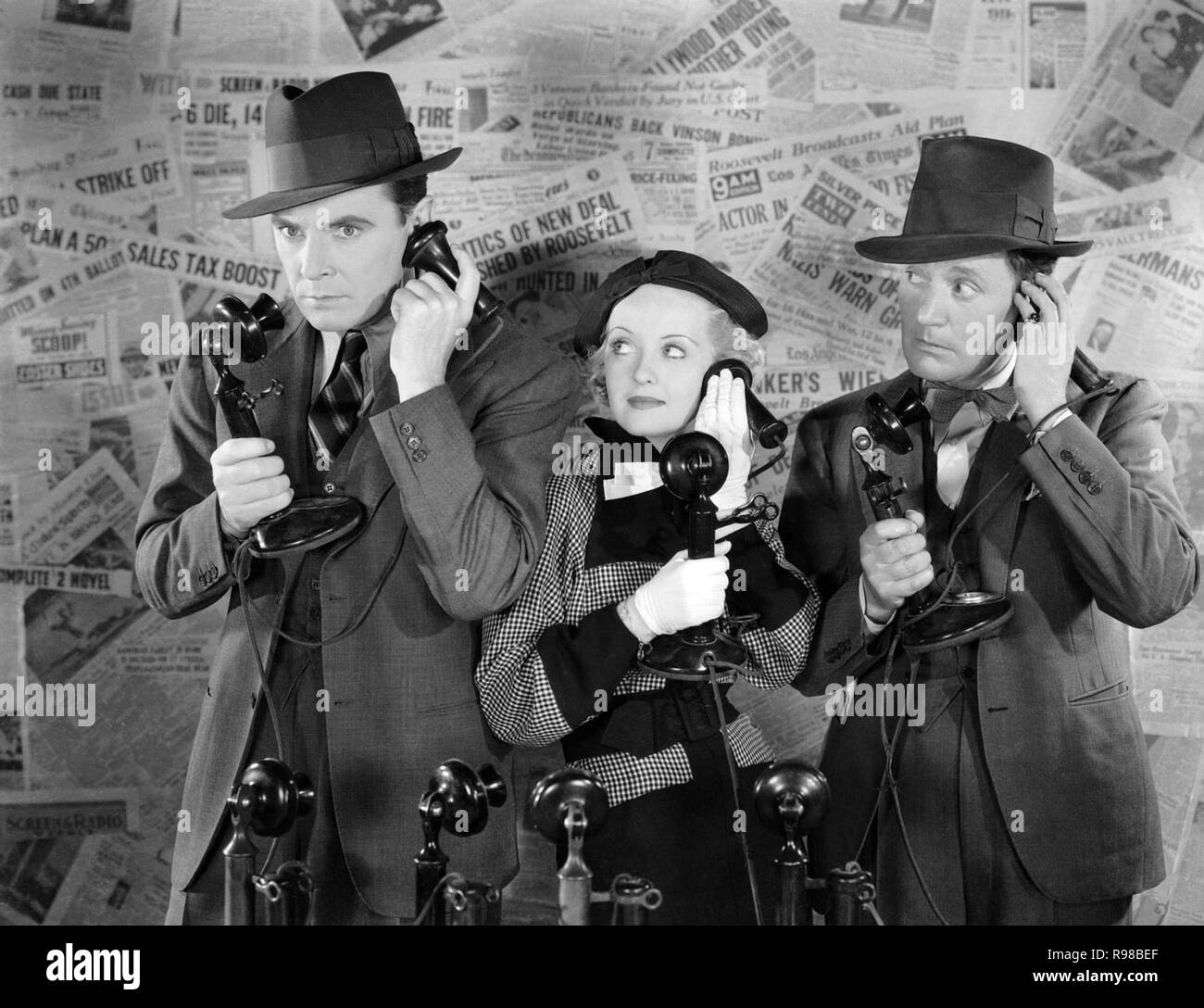 Original film title: FRONT PAGE WOMAN. English title: FRONT PAGE WOMAN ...