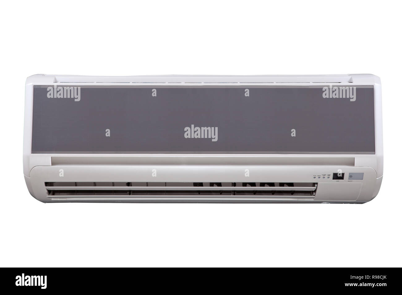 Air conditioner machine in isolate background Stock Photo - Alamy