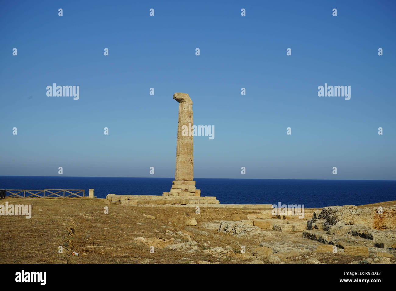 Archaeological Area Of Capo Colonna High Resolution Stock Photography ...