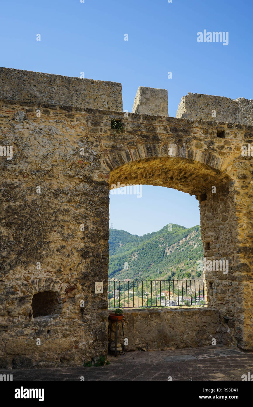 Castle in Santa Severina, Calabria - Italy Stock Photo - Alamy