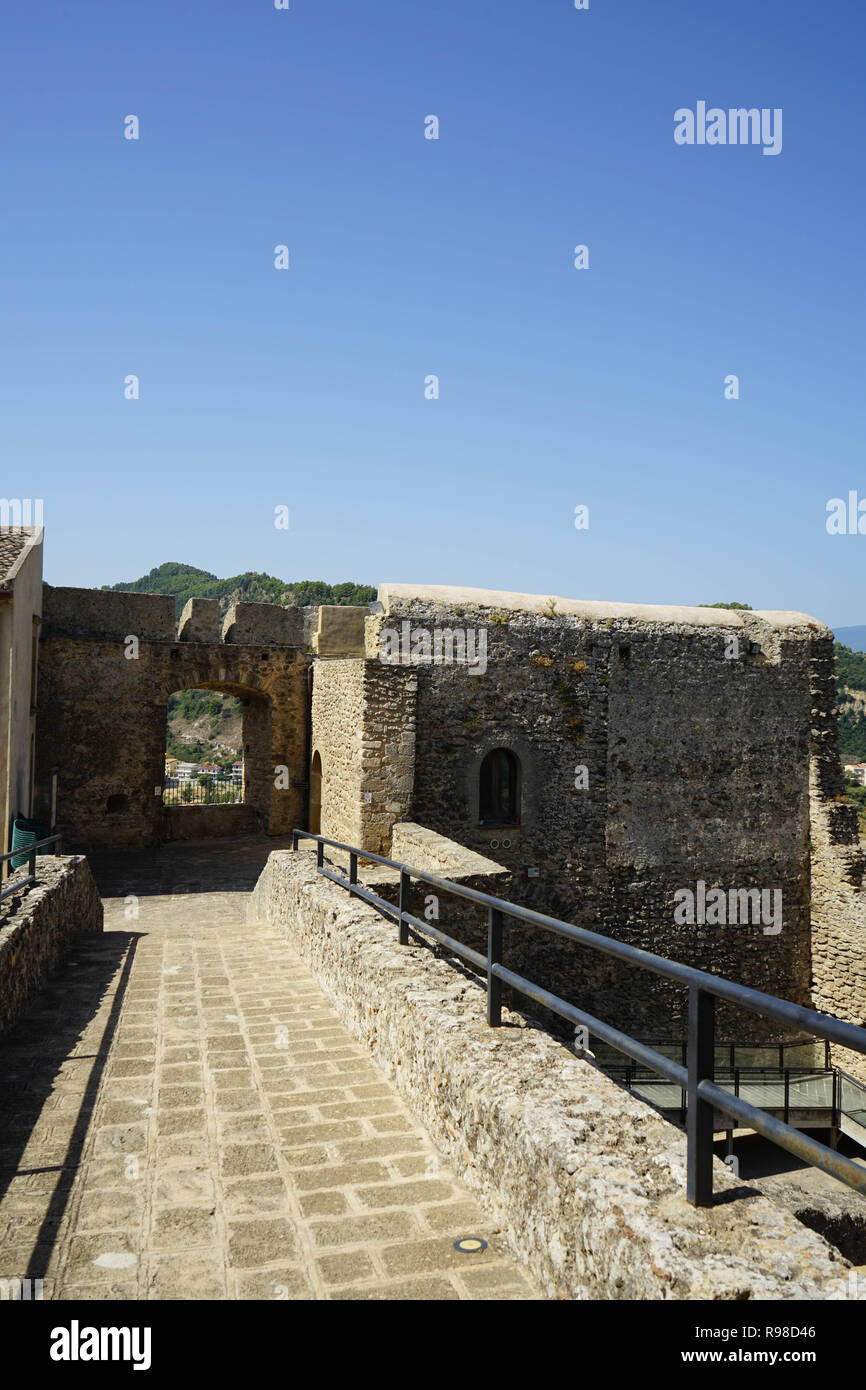 Castle in Santa Severina, Calabria - Italy Stock Photo - Alamy