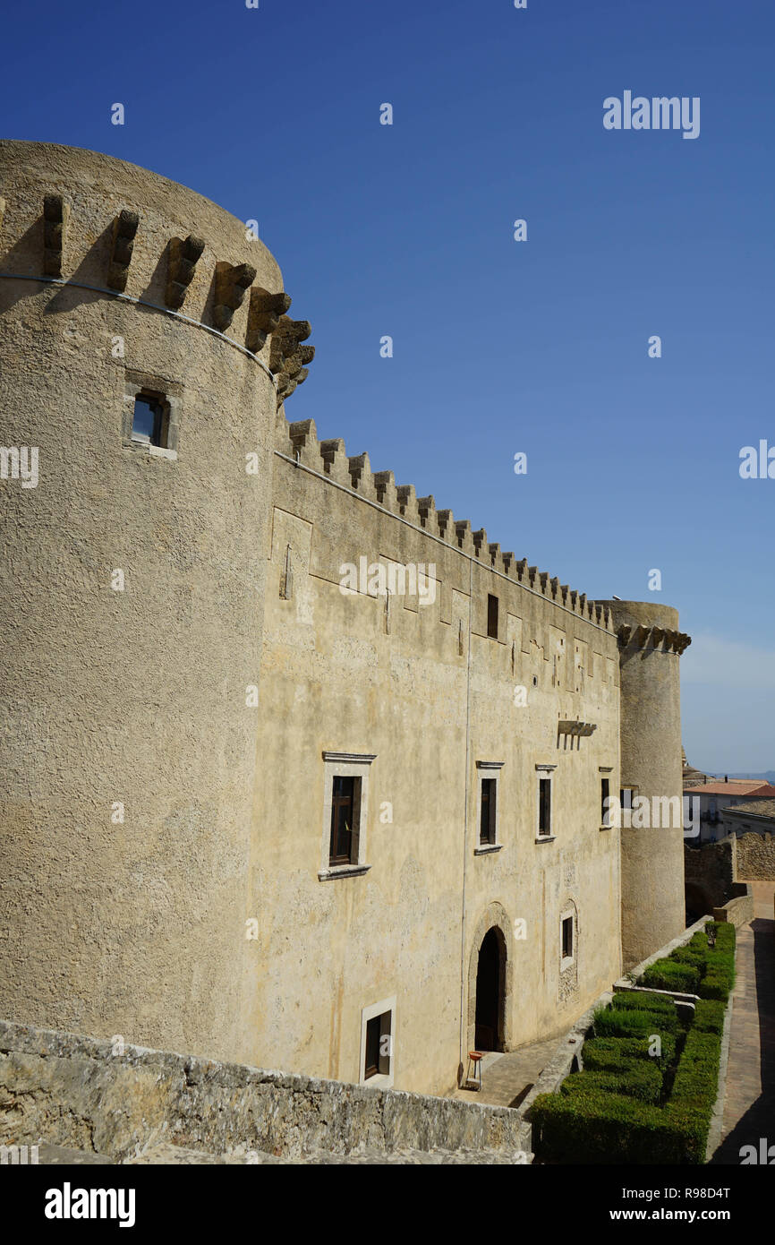 Castle in Santa Severina, Calabria - Italy Stock Photo - Alamy