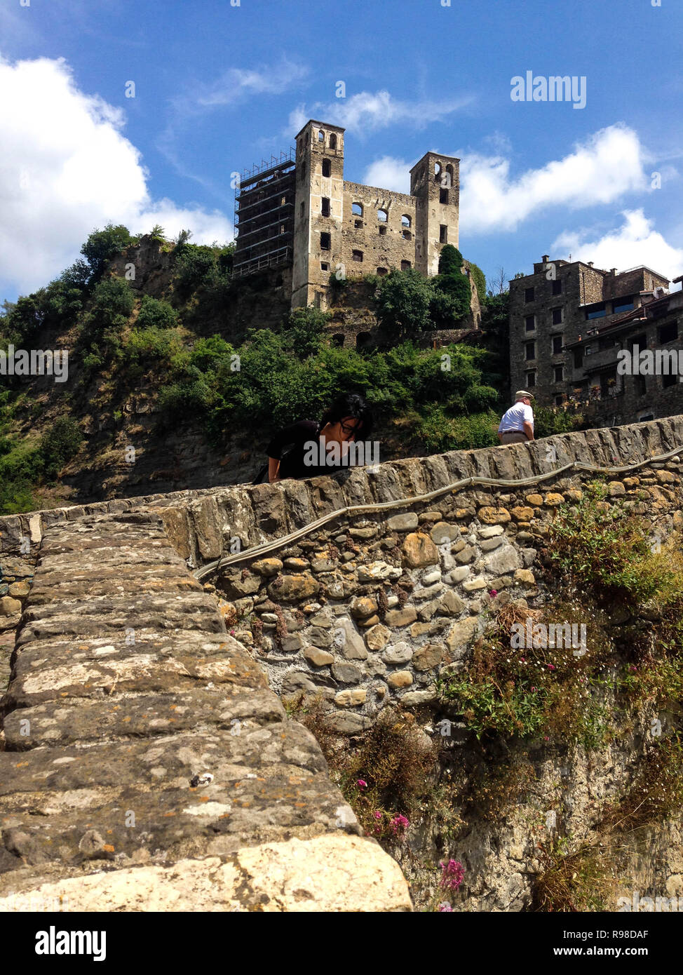 Doria castle at dolceacqua hi-res stock photography and images - Alamy