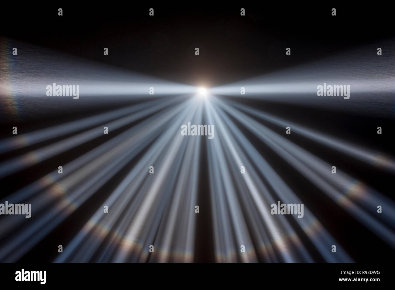 Hollywood Spotlights Background