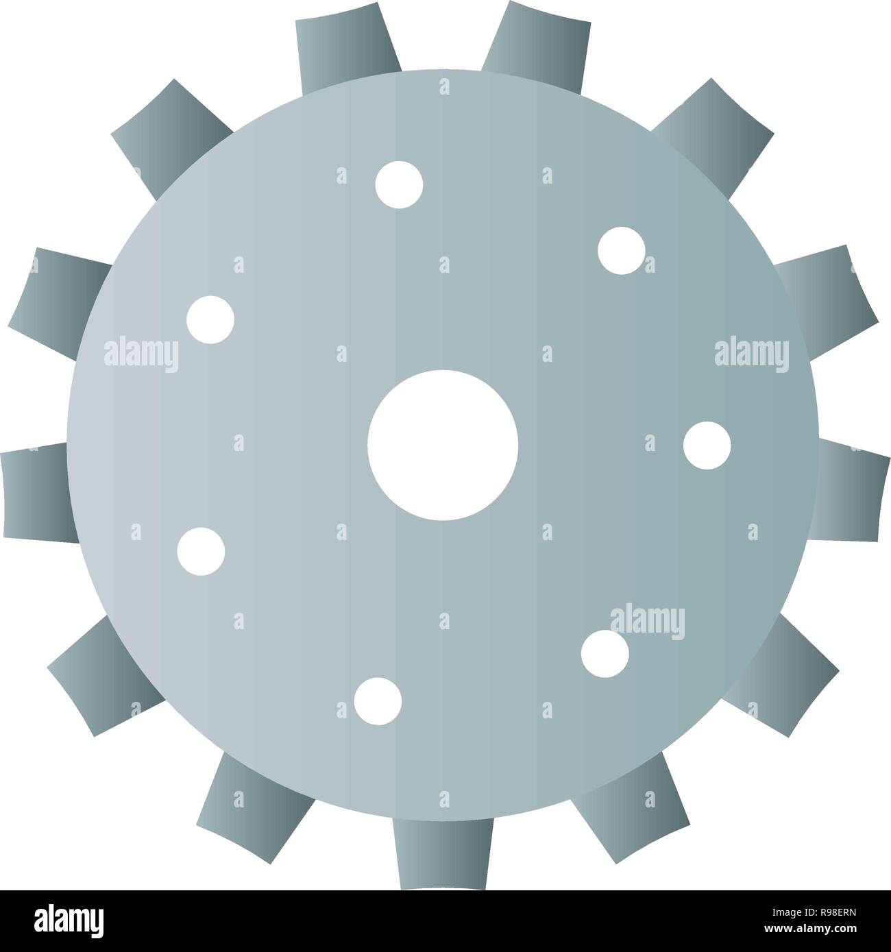 motor gear isolated icon Stock Vector Image & Art - Alamy