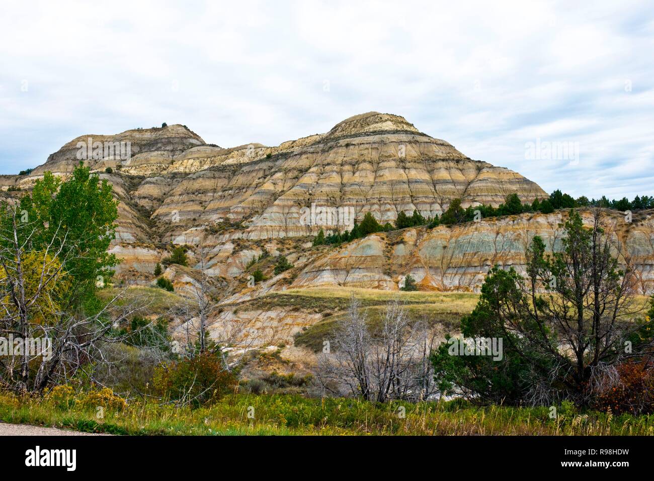North Dakota, Medora, Theodore Roosevelt National Park, North Unit ...