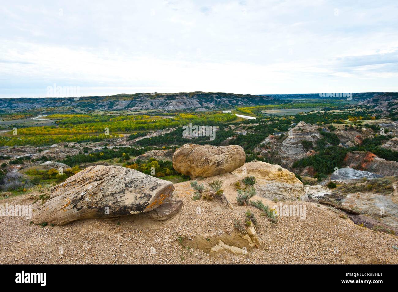 North Dakota, Medora, Theodore Roosevelt National Park, North Unit ...