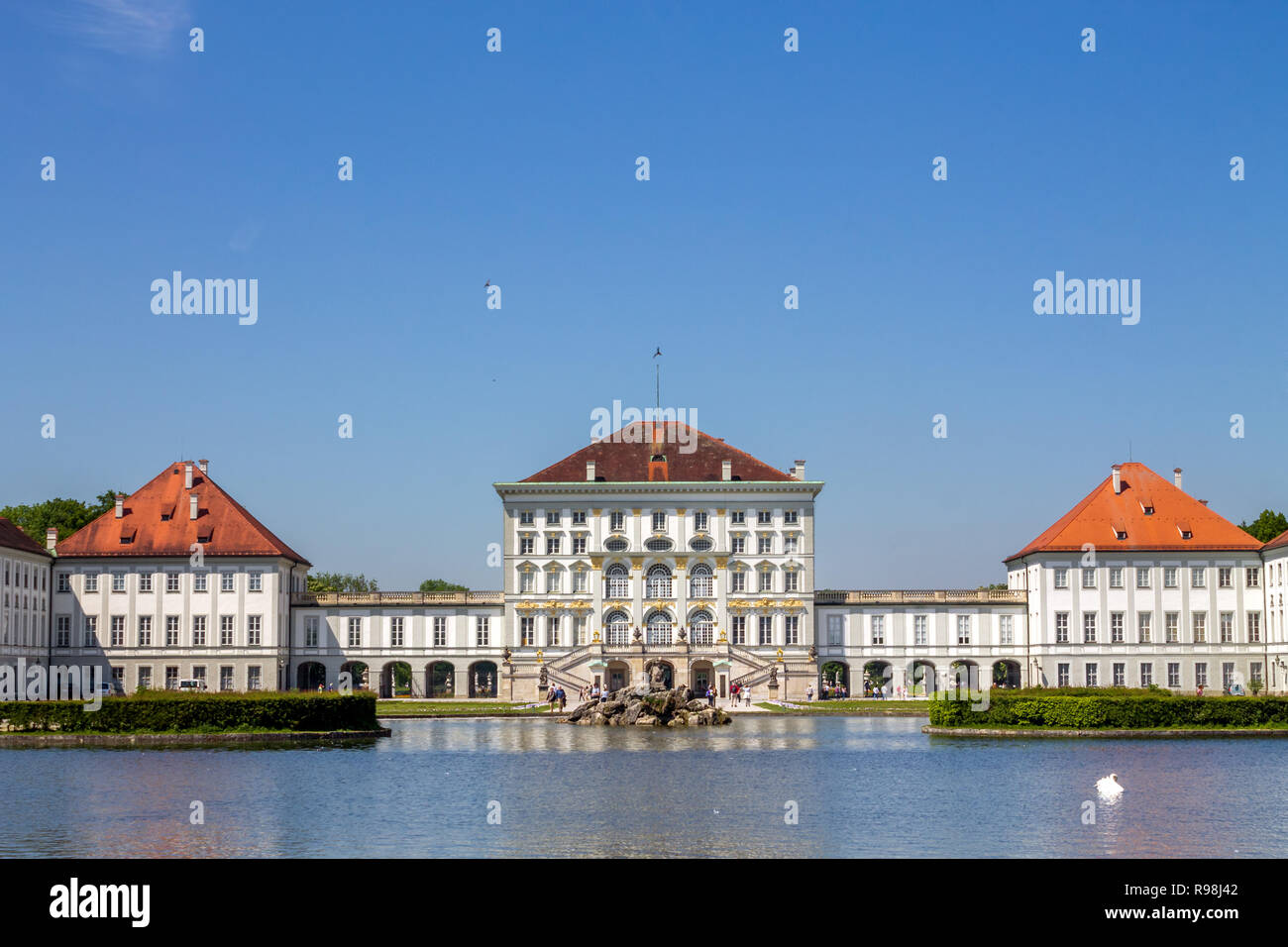 Panorama view nymphenburg castle hi-res stock photography and images ...