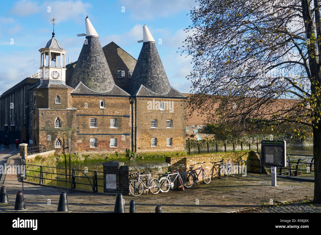The historic Three Mills Studios at Bromley-By-Bow, East London UK, on ...