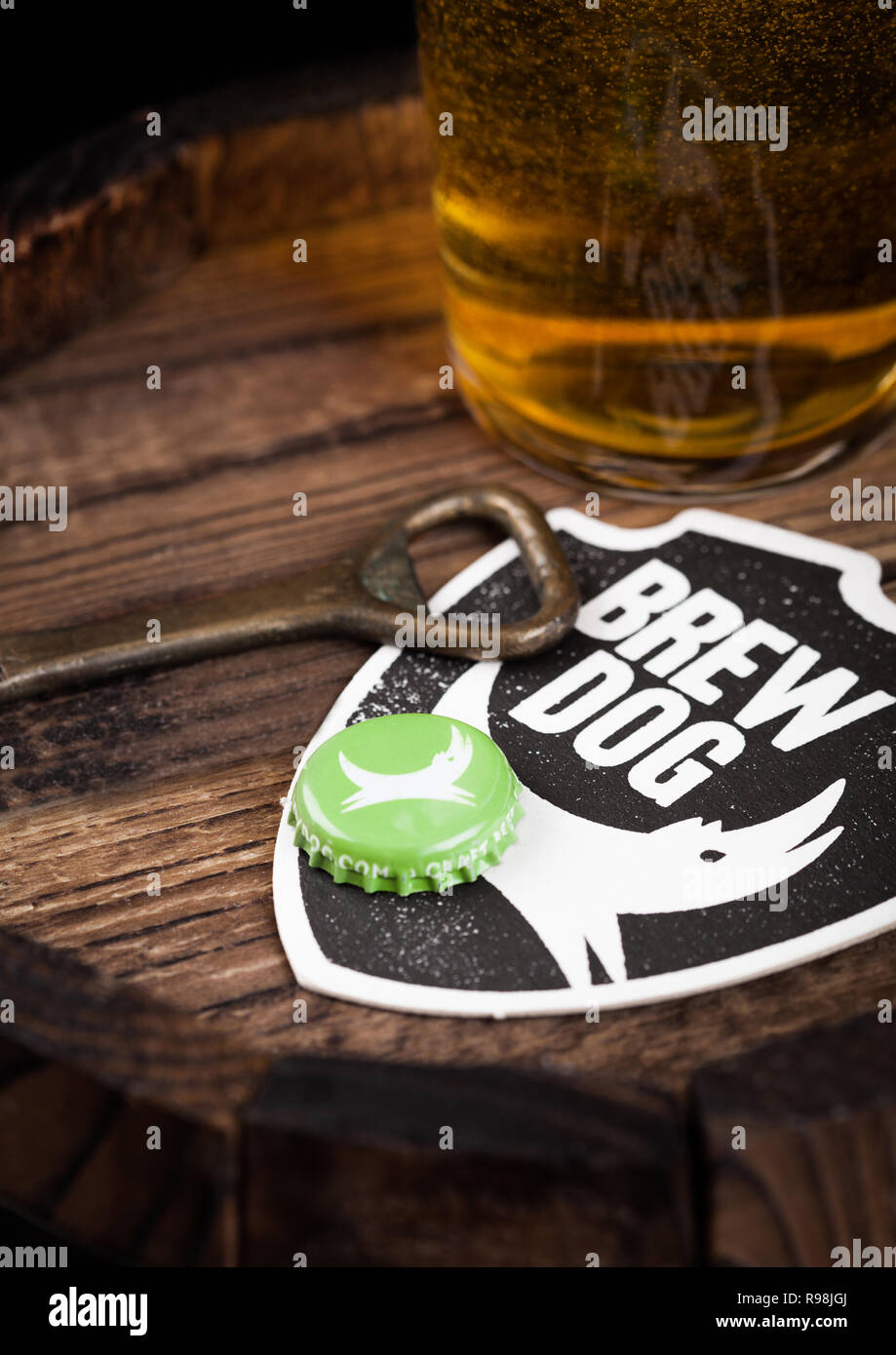 Brewdog blue logo hi-res stock photography and images - Alamy