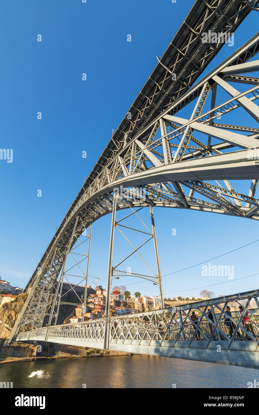 Porto big bridge hi-res stock photography and images - Alamy