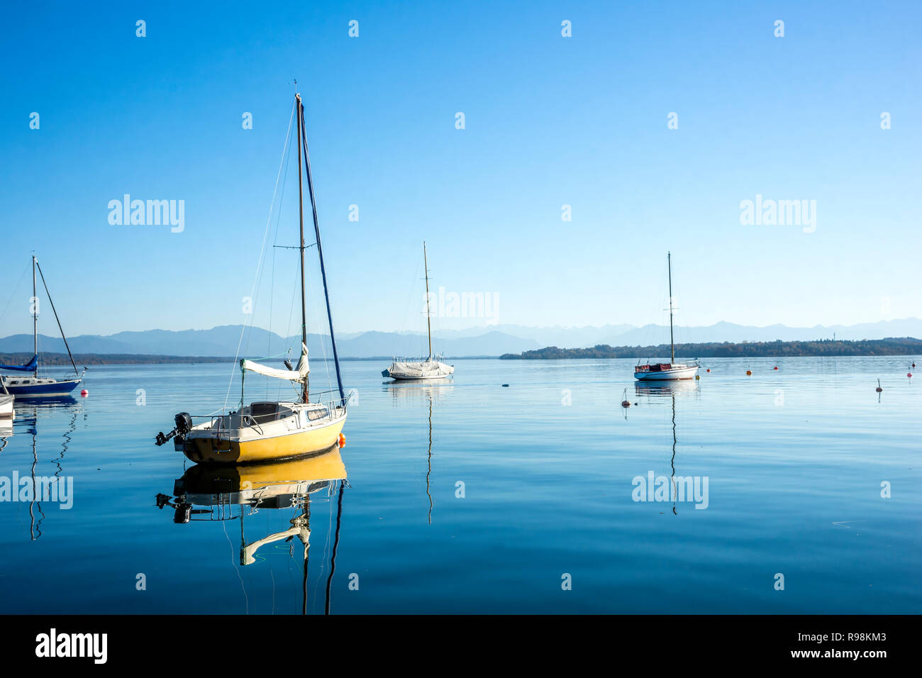 Tutzing, Lake Starnberg, Germany Stock Photo - Alamy