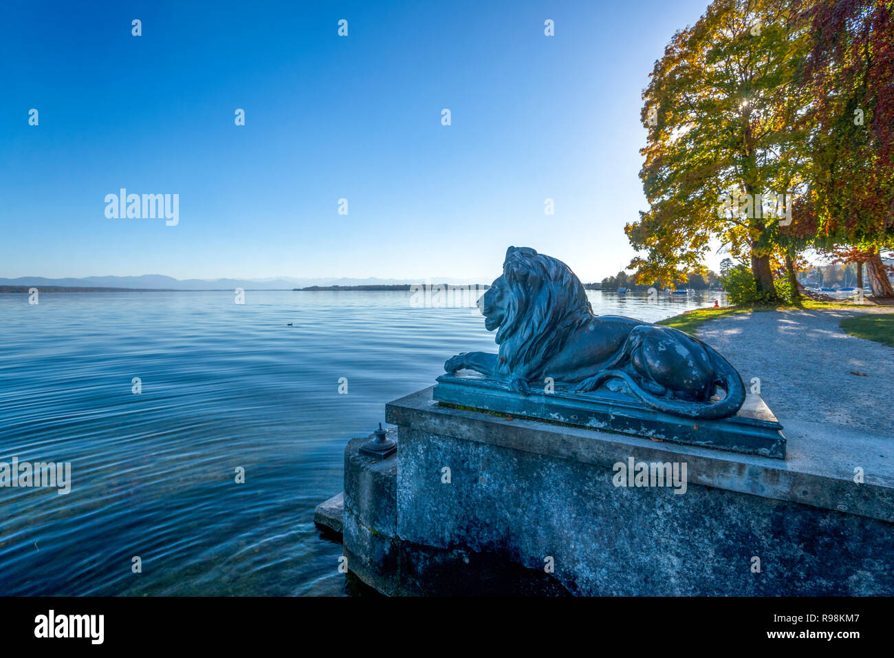 Starnberg lake promenade hi-res stock photography and images - Alamy