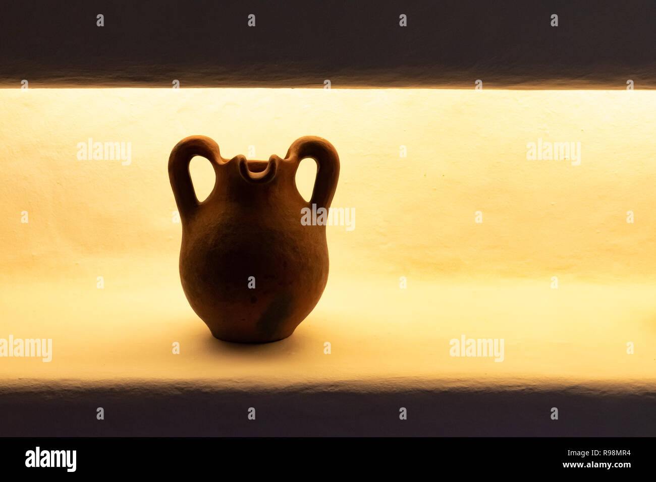 Interior of the Mirador del Rio made by Cesar Manrique an artist from ...