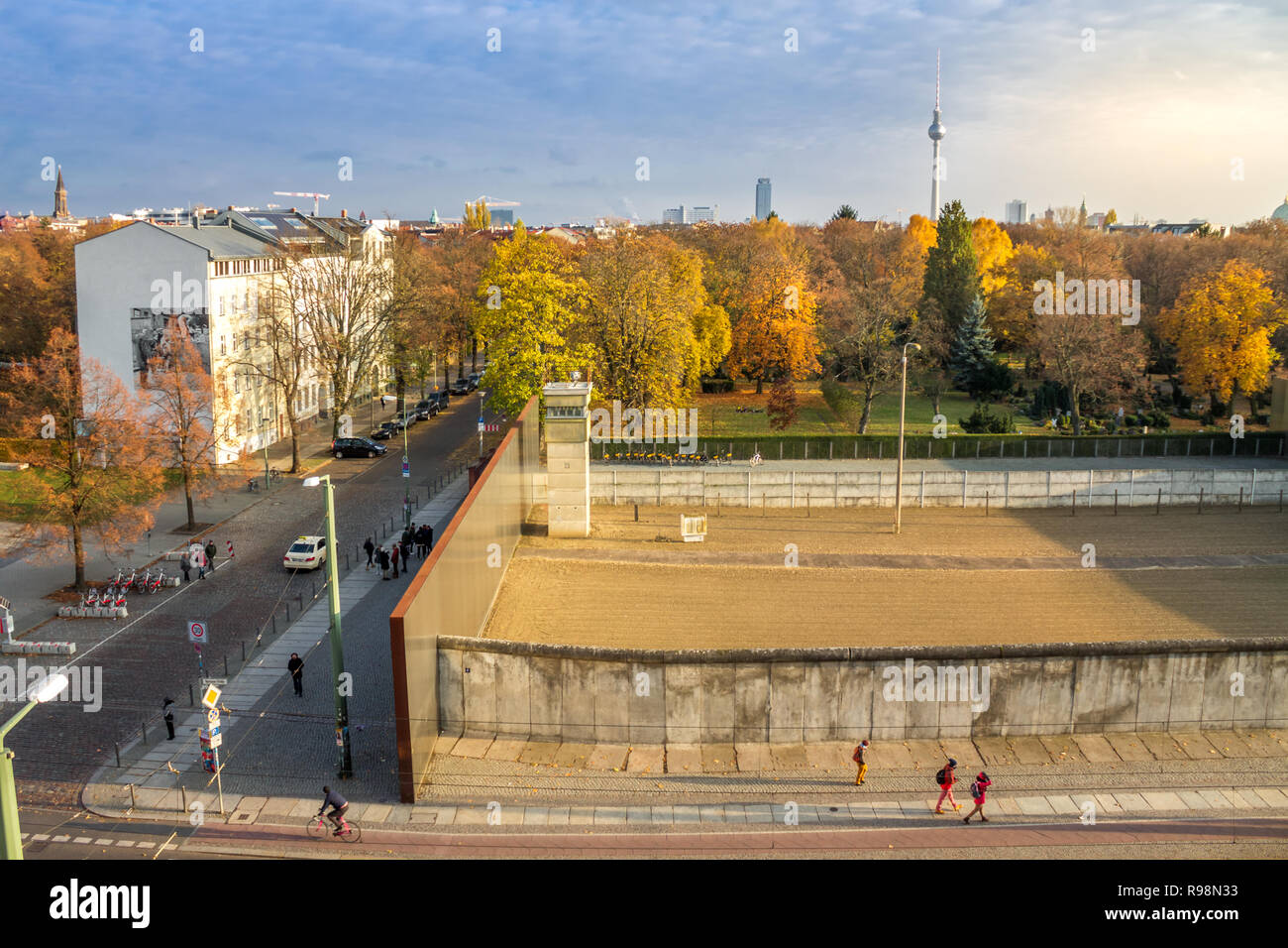 Berlin Wall, Bernauer Street, Germany Stock Photo - Alamy