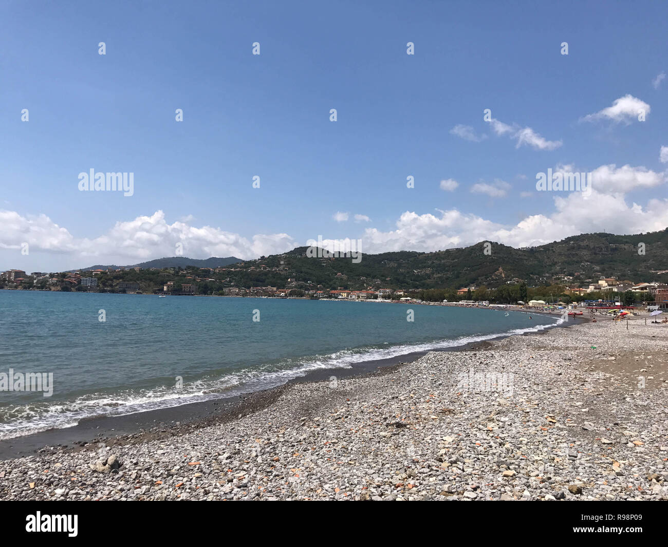 The seaside of Sapri, Campania - Italy Stock Photo - Alamy