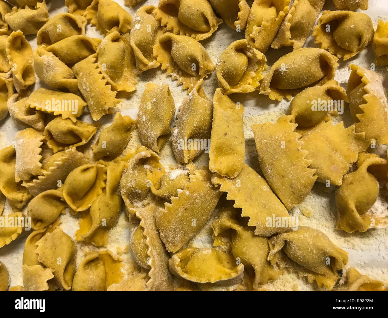 Agnolotti: pasta of the Langhe, Piedmont - Italy Stock Photo - Alamy
