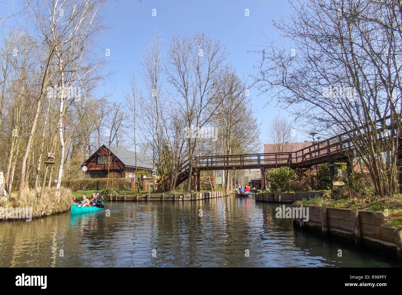 Spreewald, Brandenburg, Luebbenau Stock Photo - Alamy