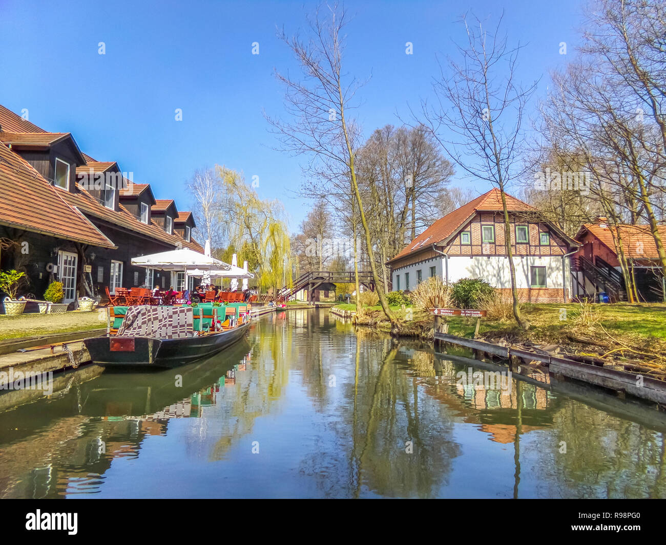 Luebbenau Spreewald Brandenburg Germany High Resolution Stock ...