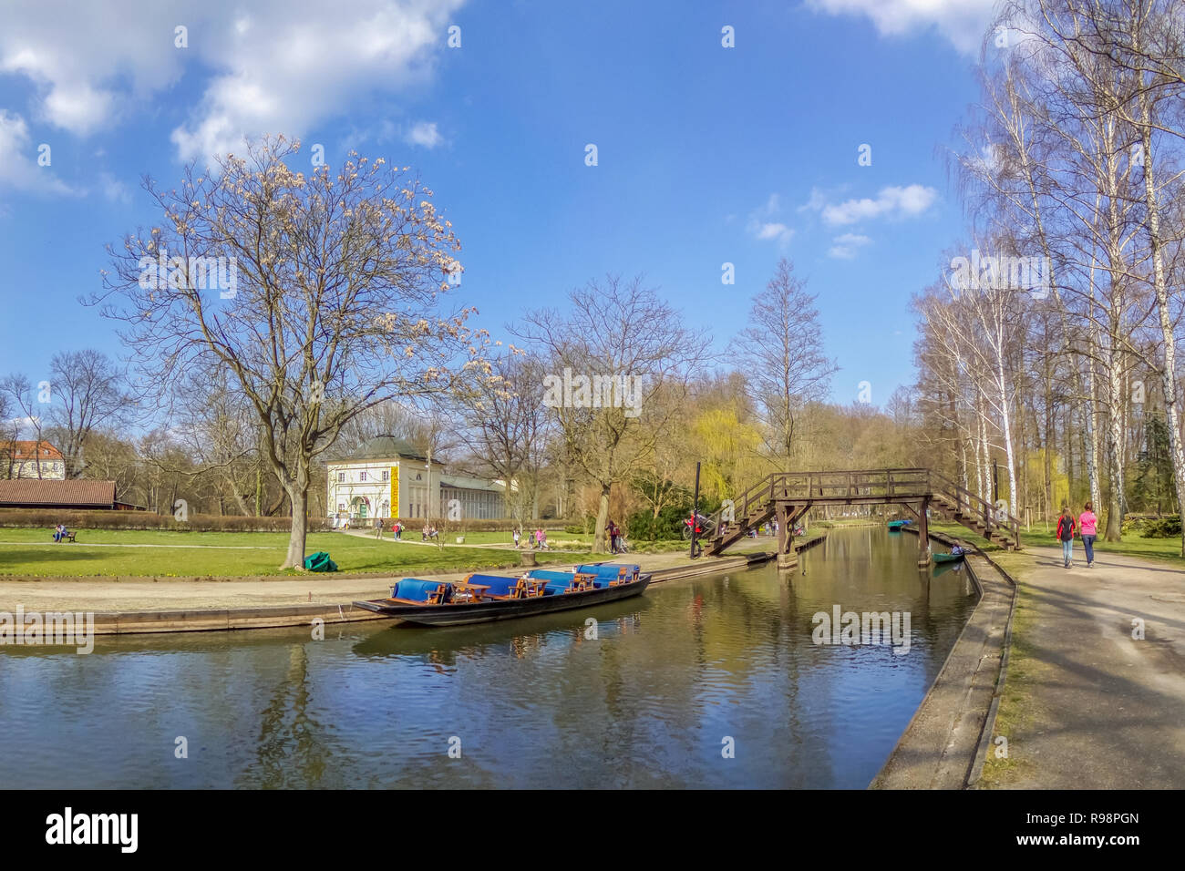 Spreewald, Brandenburg, Luebbenau Stock Photo - Alamy