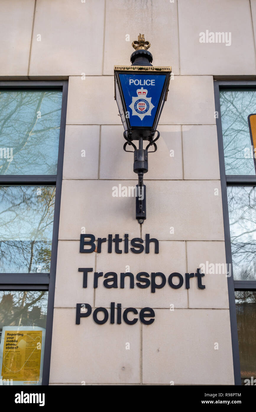 British transport police logo hi-res stock photography and images - Alamy