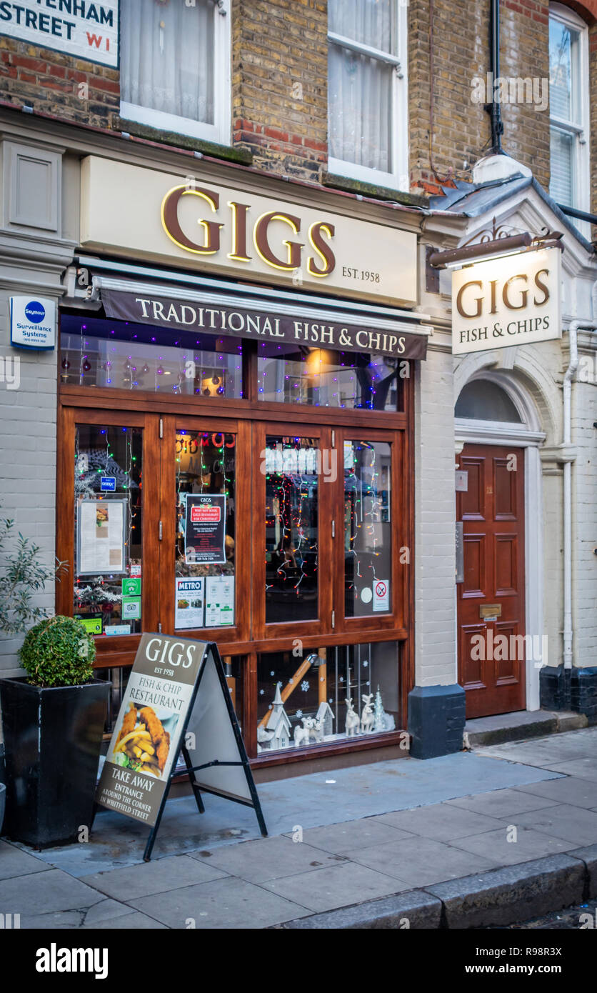 Traditional English Fish Chip Shop High Resolution Stock Photography ...