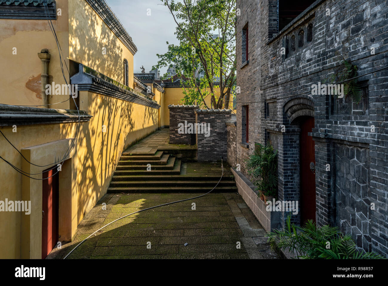 CHONGQING, CHINA - SEPTEMBER 19: Traditional Chinese architecture at ...