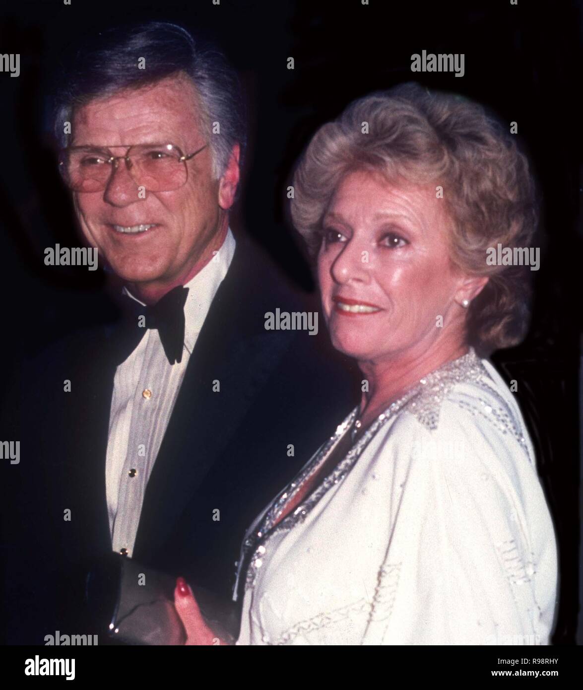 Jackie Cooper and wife 1983 Photo By John Barrett/PHOTOlink /MediaPunch ...