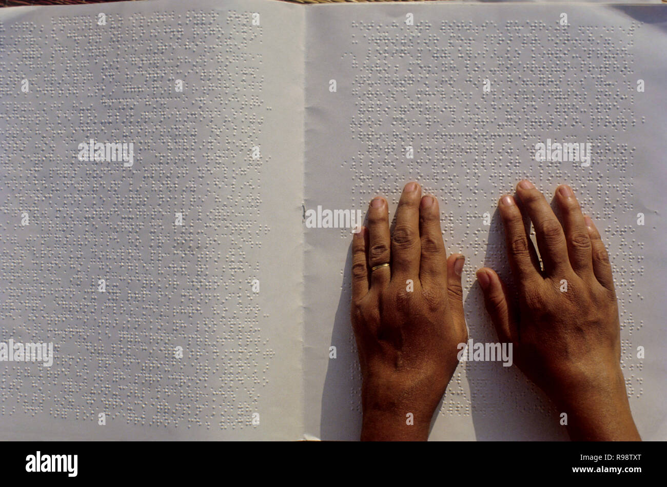 Tactile reading system hi-res stock photography and images - Alamy