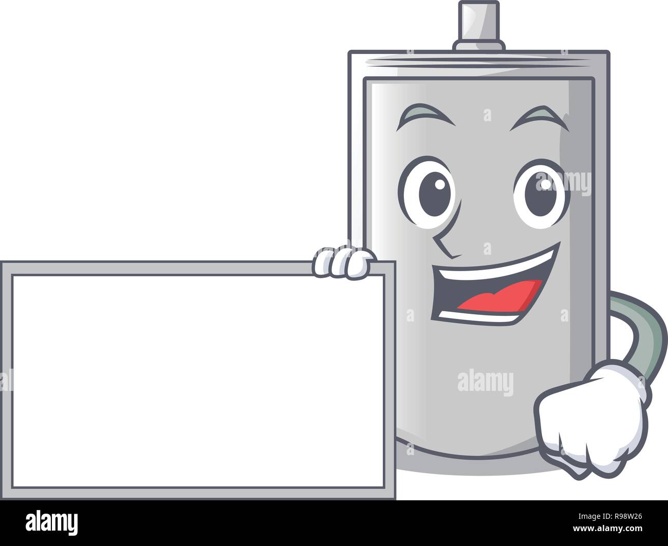 With board bag packaging food in shape cartoon Stock Vector Image & Art ...