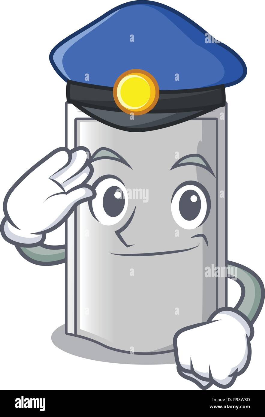 Police bag packaging food in shape cartoon Stock Vector Image & Art - Alamy