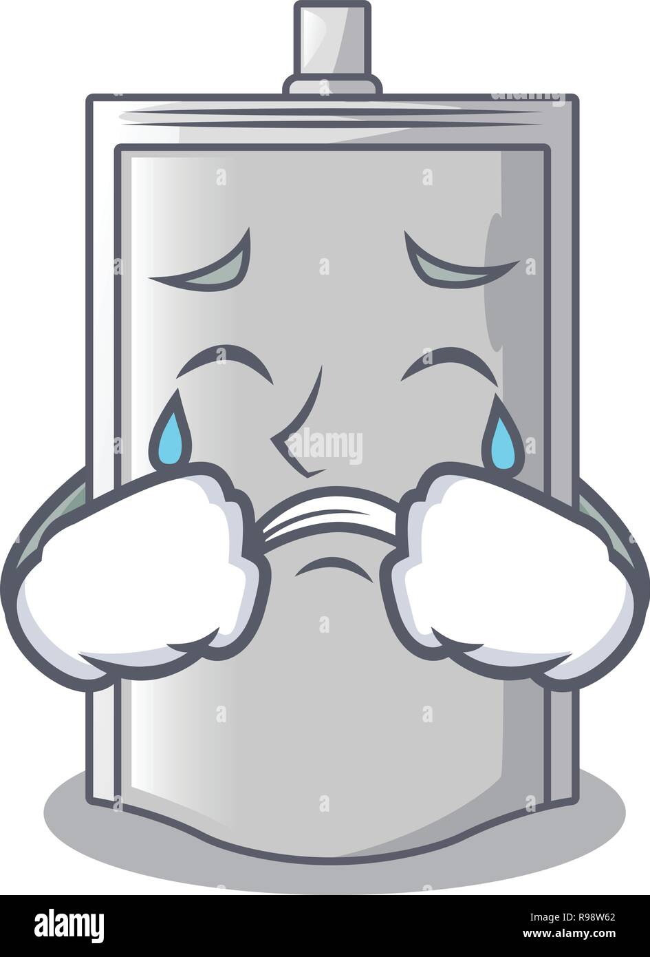 Crying bag packaging for sugar in character Stock Vector Image & Art ...