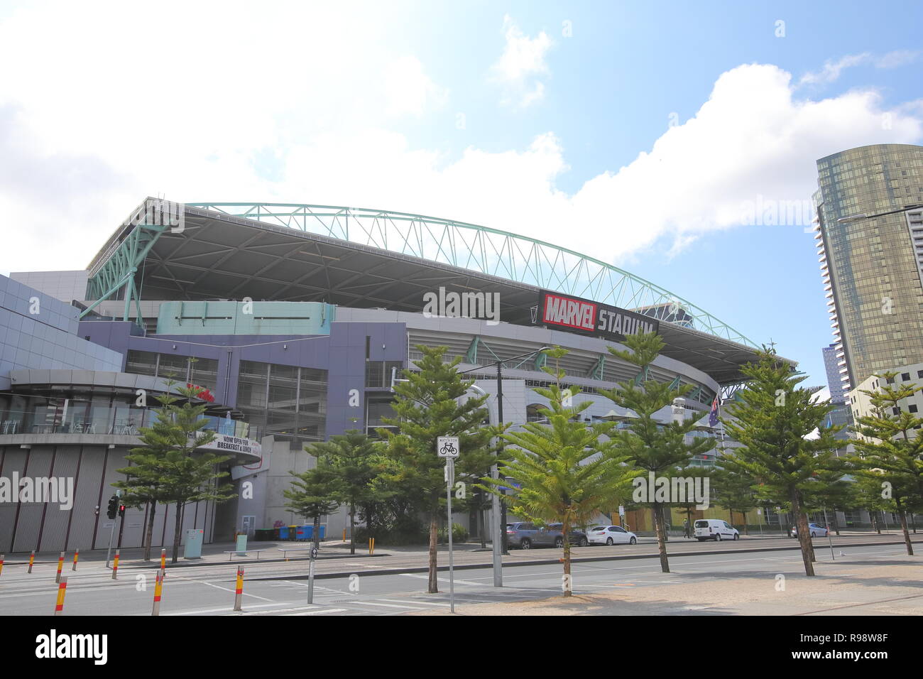 Marvel stadium in Melbourne Australia Stock Photo - Alamy