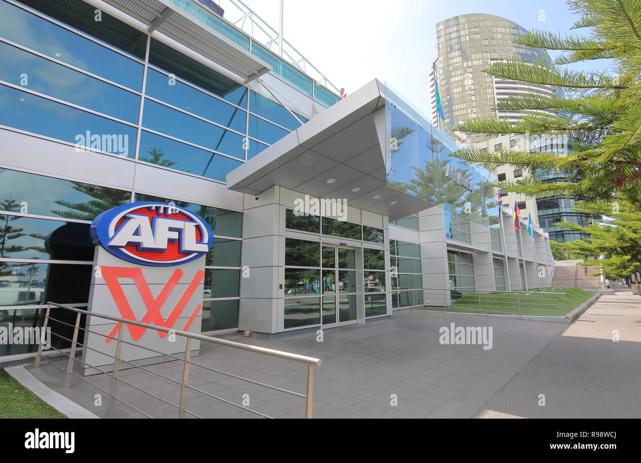 AFL Australian football league Australia Stock Photo - Alamy