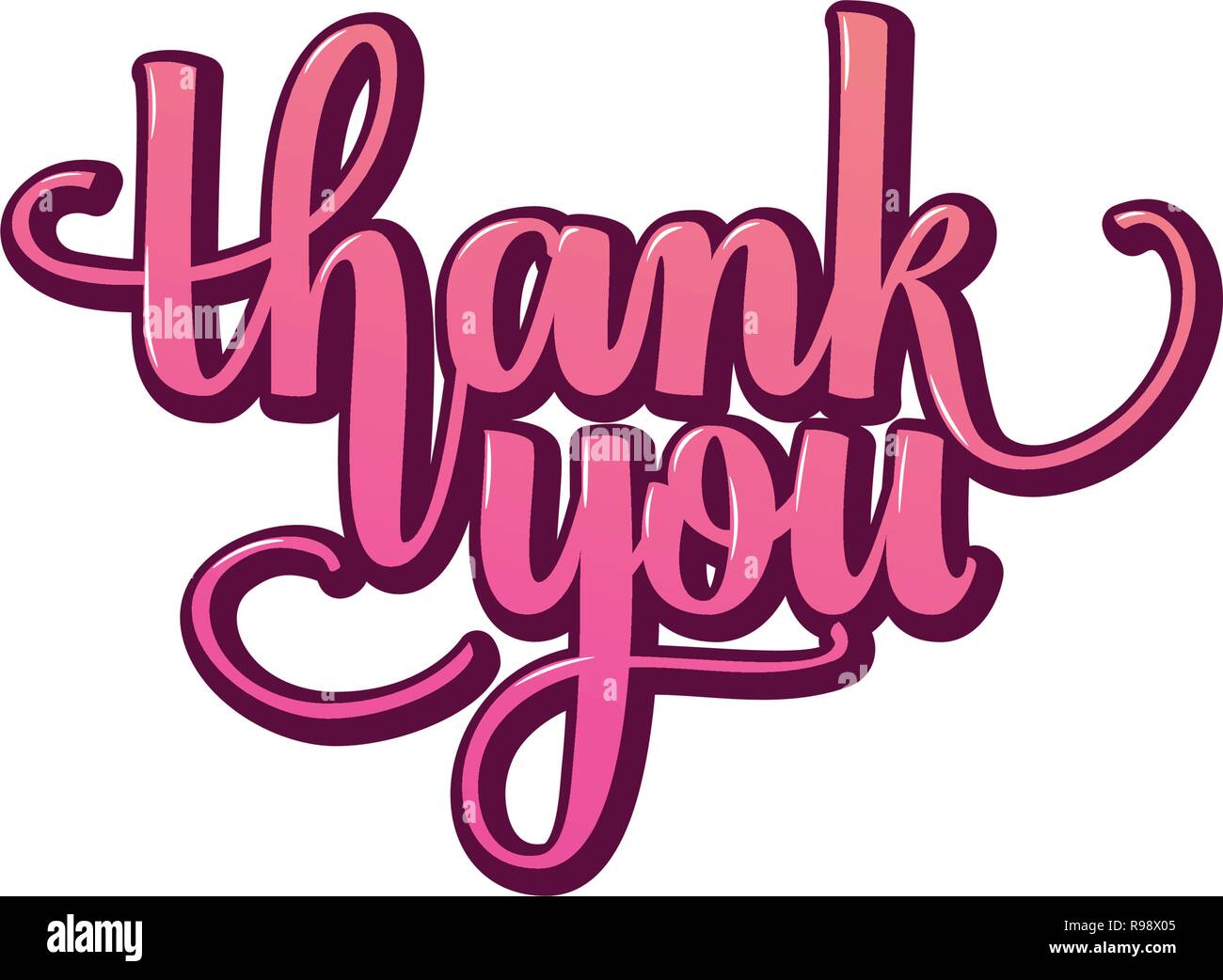 Be happy greating card hand lettering text, brush ink calligraphy ...