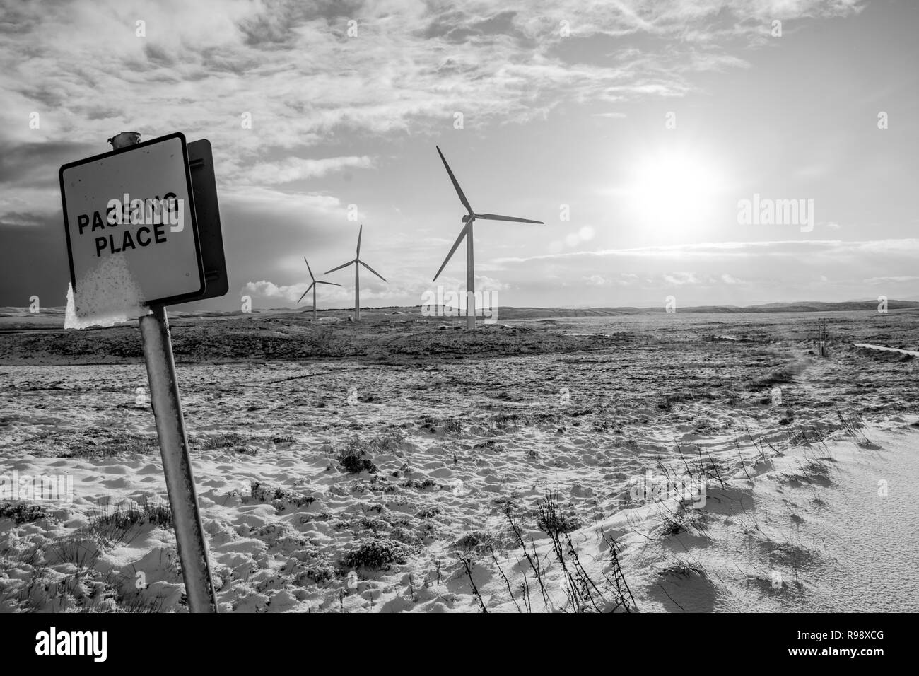 Pretty scenic landscape Black and White Stock Photos & Images - Alamy