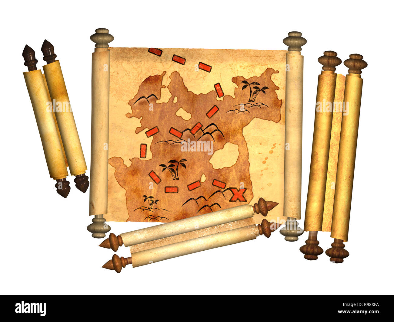 Spongebob Treasure Map