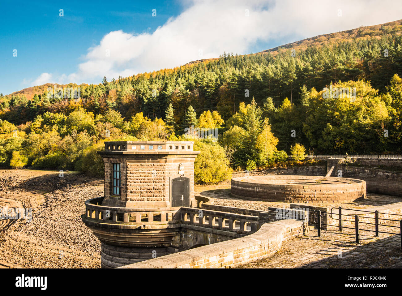 drought in Derbyshire Ladybower, Ray Boswell Stock Photo - Alamy