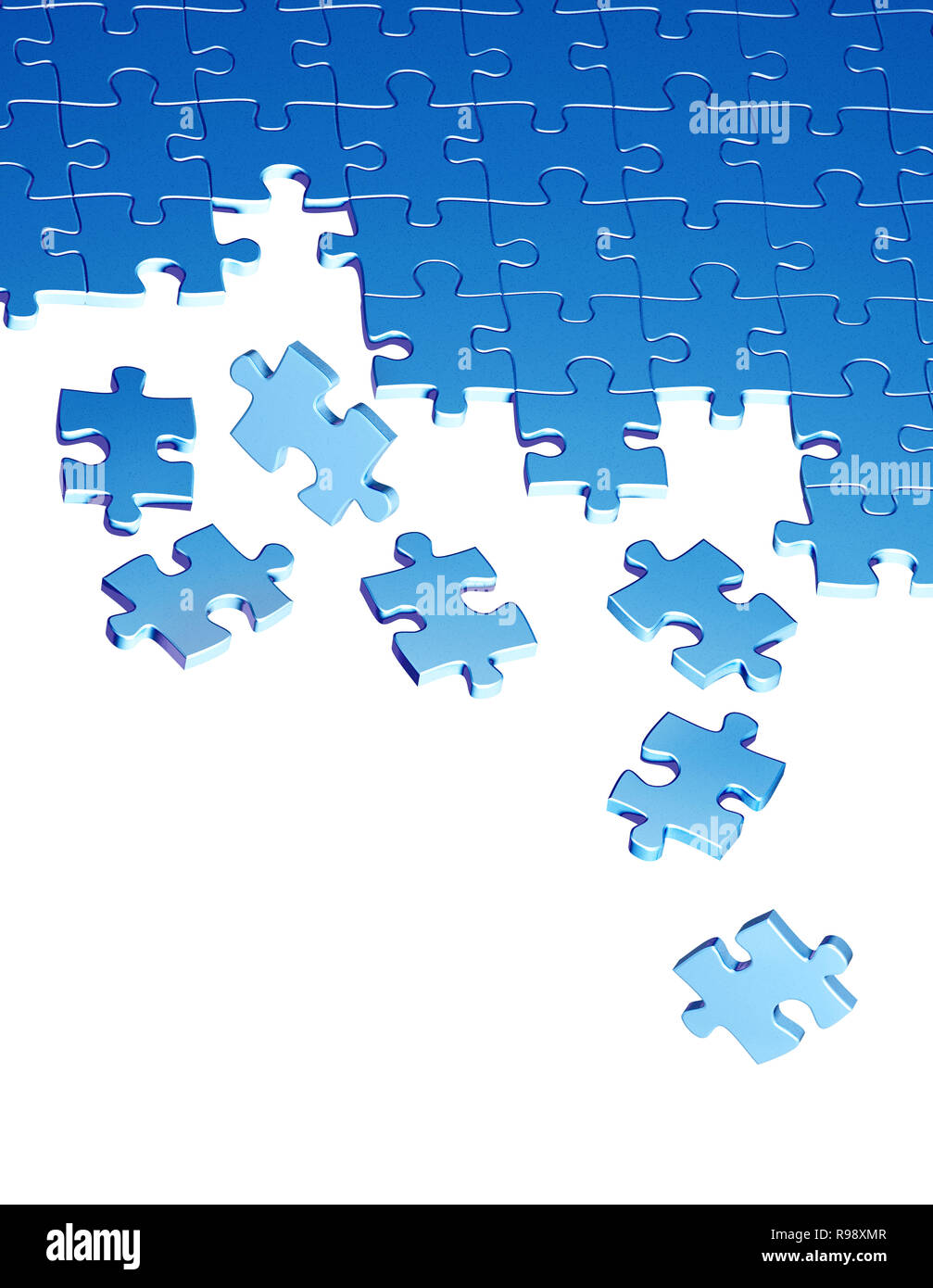 Multi color puzzles hi-res stock photography and images - Alamy
