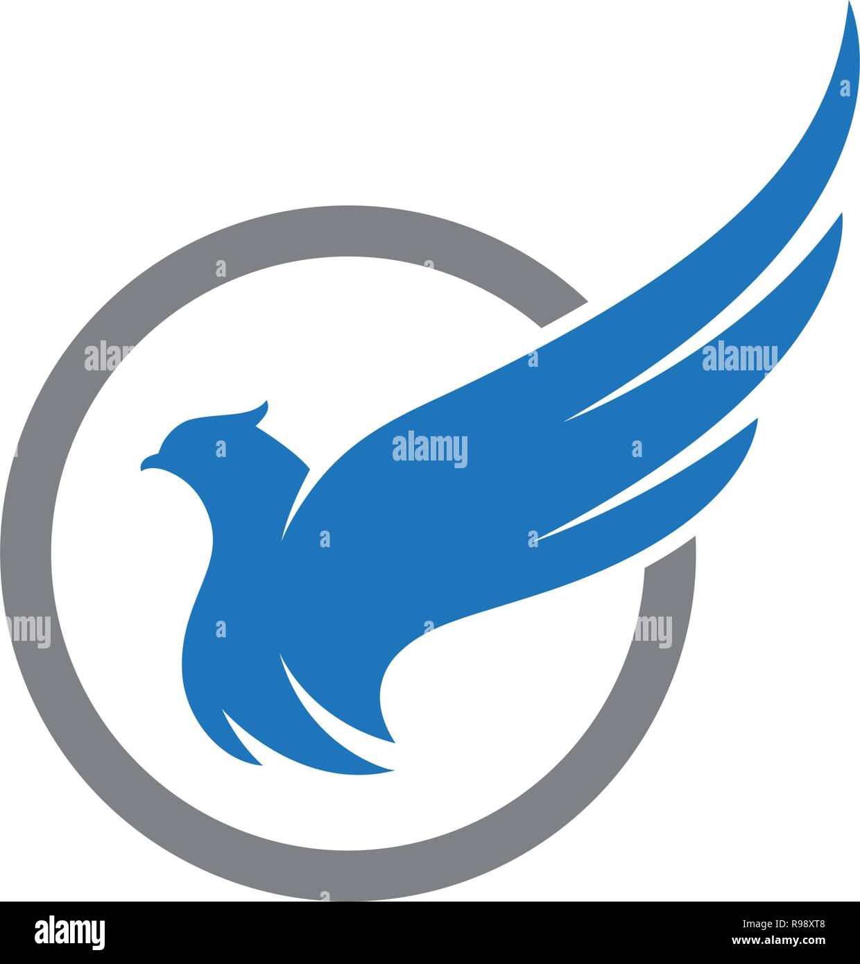Falcon logo hi-res stock photography and images - Alamy
