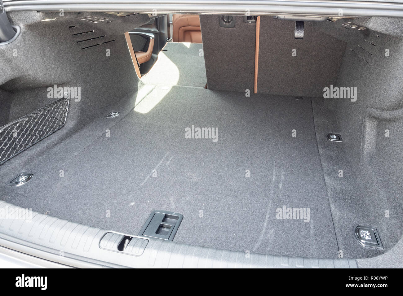 Hong Kong, China Oct 31, 2018 : Audi A6 55 TFSI 2018 Trunk Oct 31 2018 ...