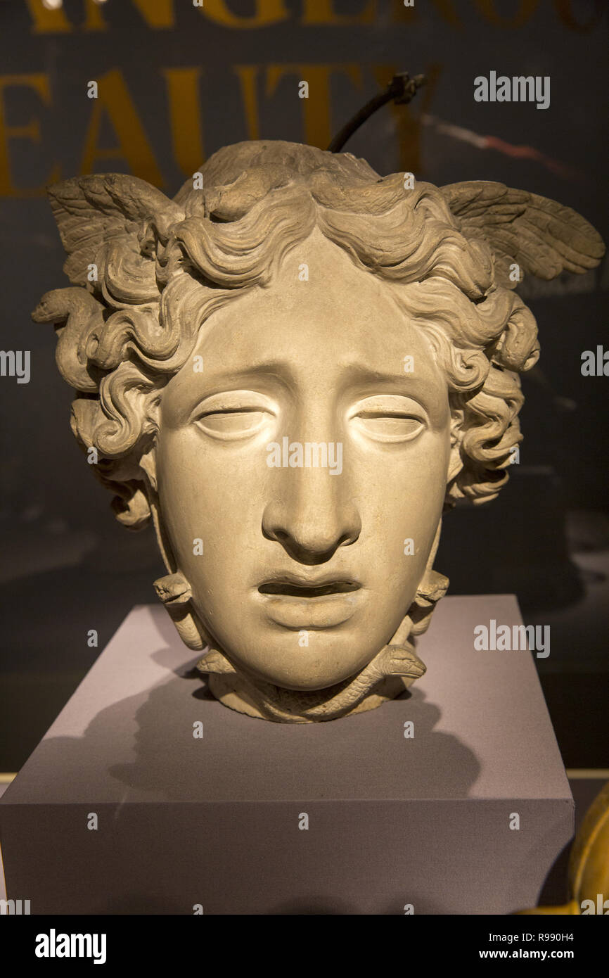 Head of Medusa, 1806-7, Studio of Antonio Canova (Italian, 1757-1822 ...