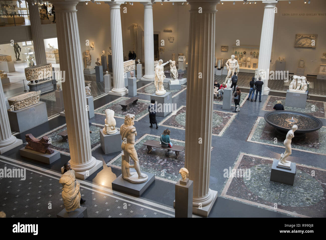 Leon Levy and Shelby White Court Provides Dramatic Centerpiece for ...