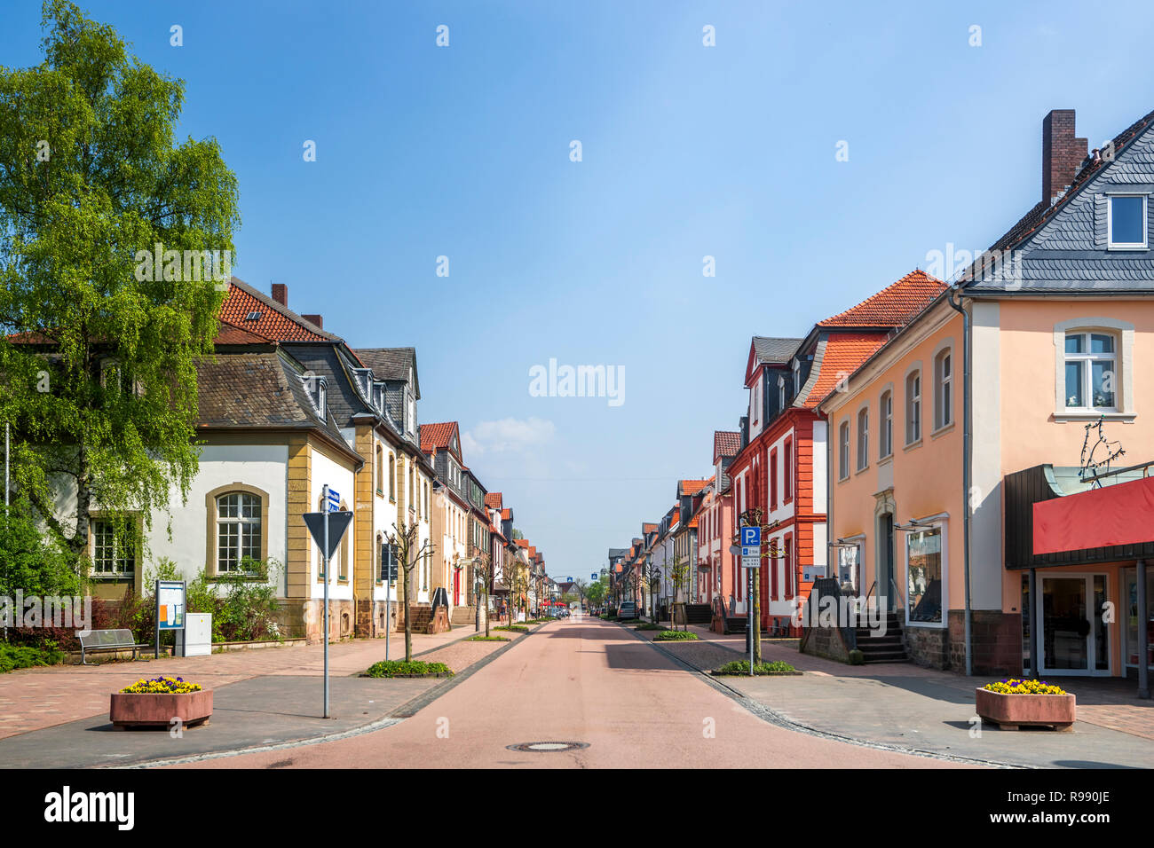Historical City, Bad Arolsen, Germany Stock Photo - Alamy